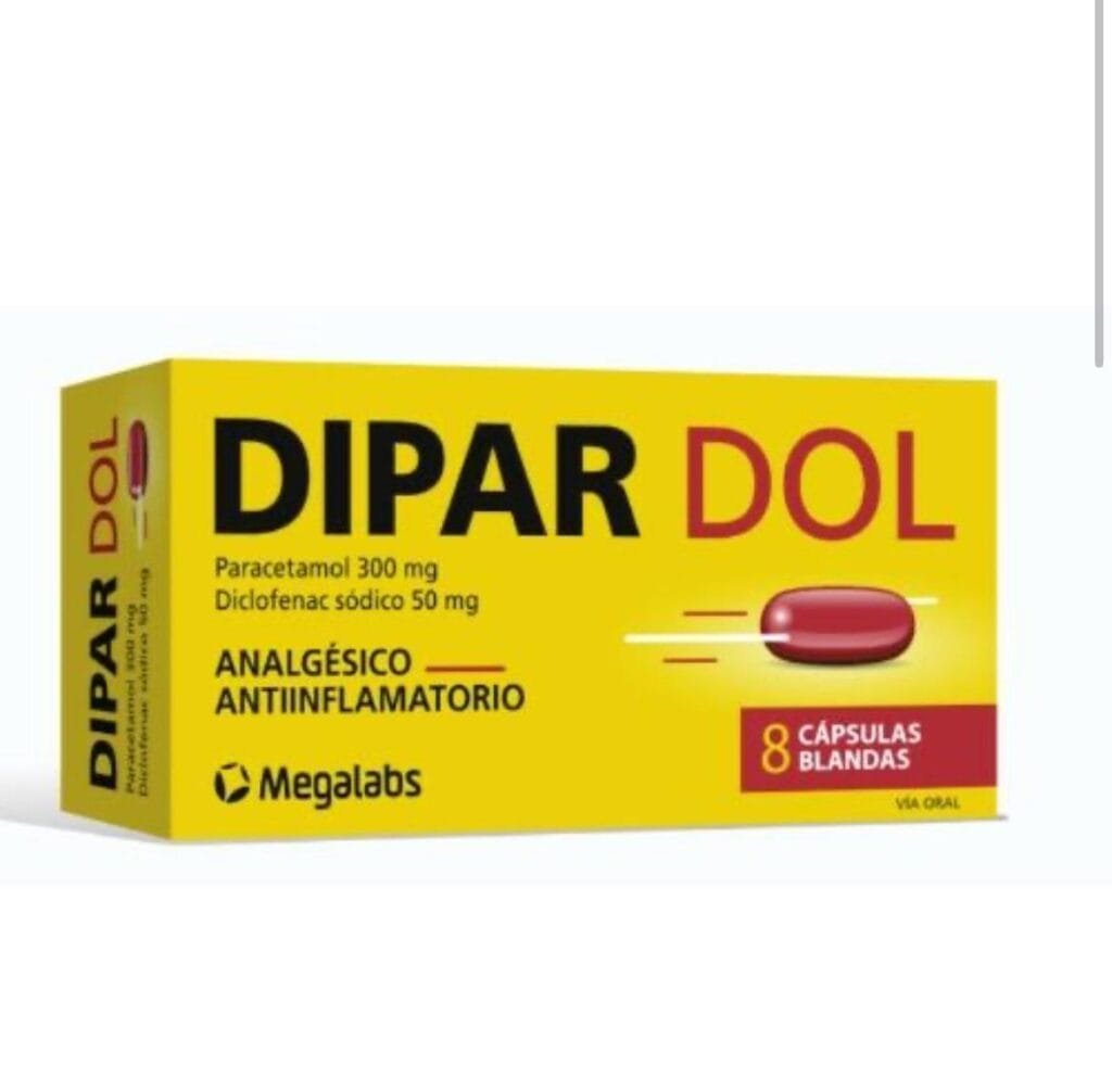 Dipar dol capsula blanda x8 — Farmacia La Toja